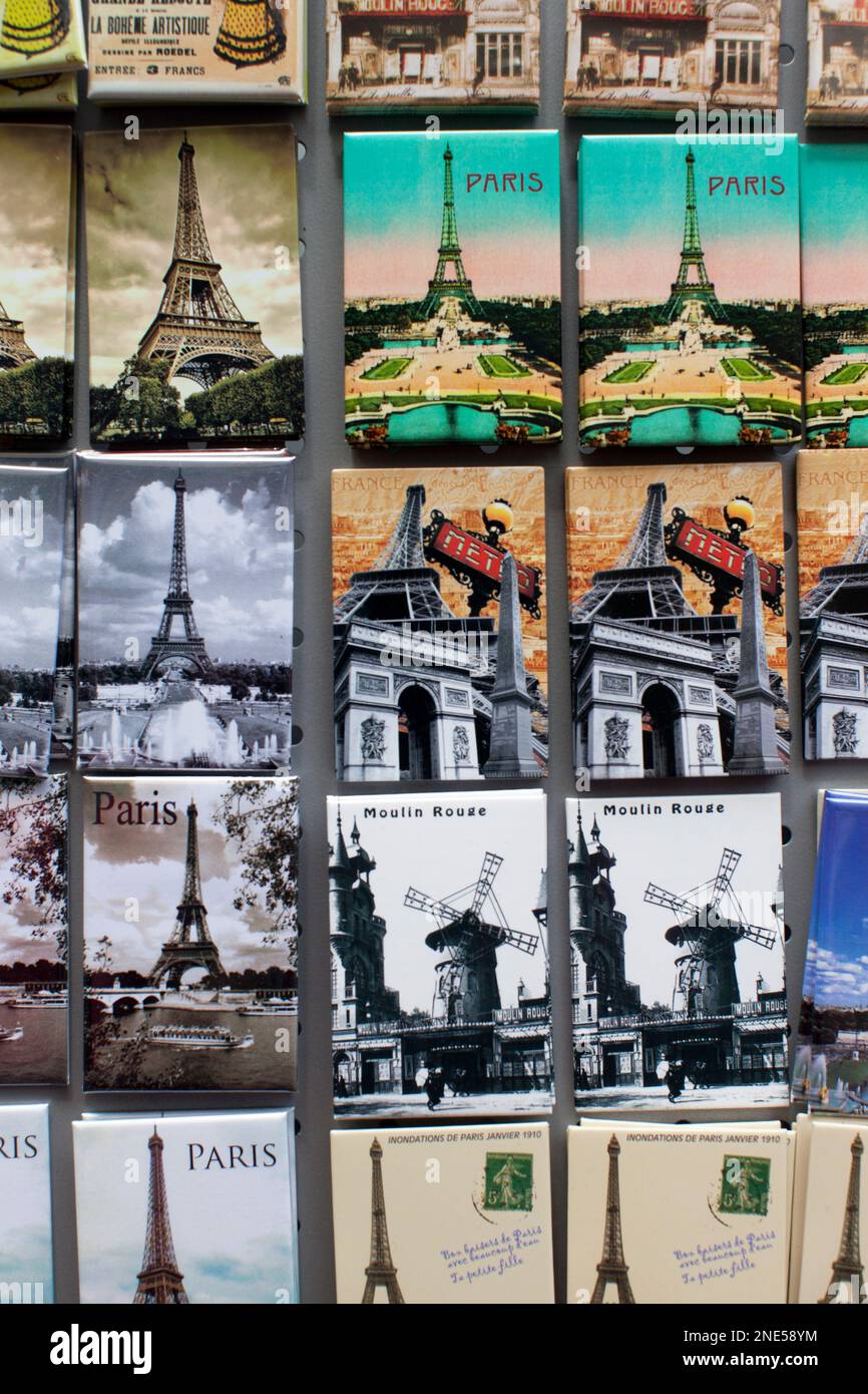 Fridge magnets and paris hi-res stock photography and images - Alamy