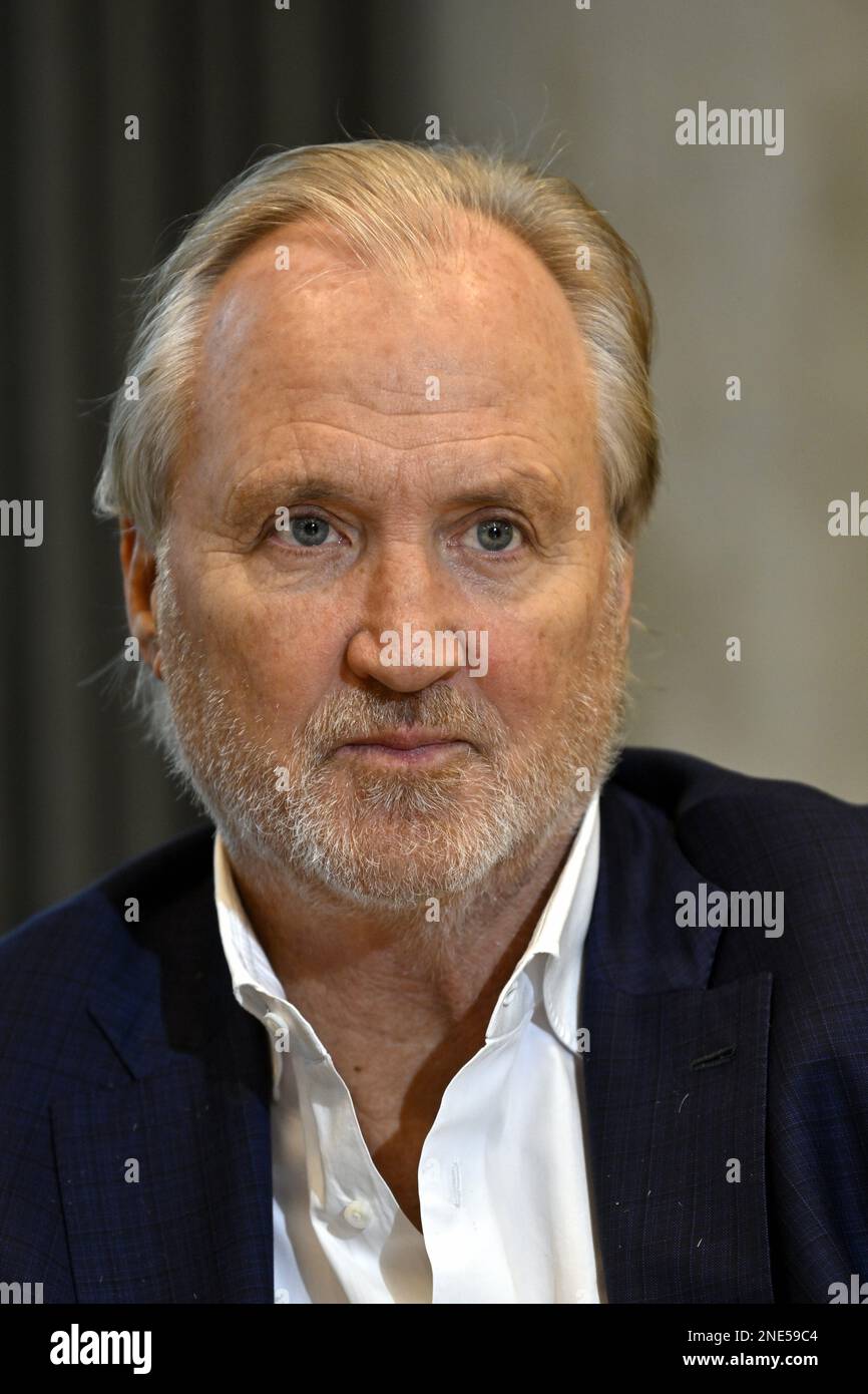 Telenet CEO John Porter pictured during a press conference to present ...