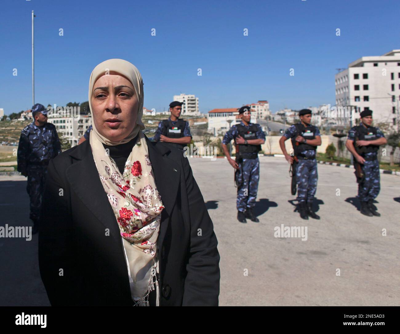 In this photo taken on Saturday, Feb. 20, 2010, Leila Ghanem, governor ...