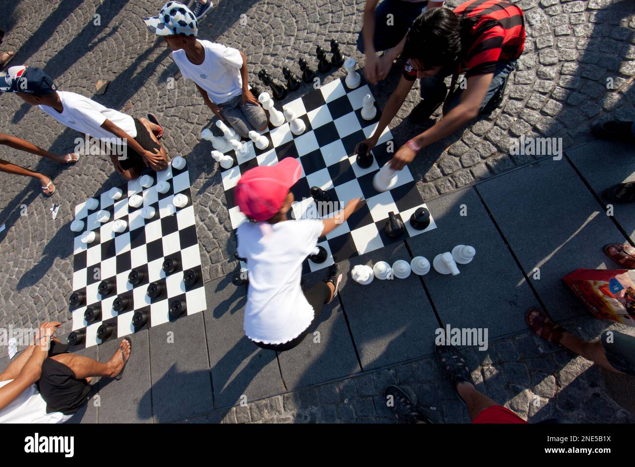 Outdoor chess games hi-res stock photography and images - Alamy