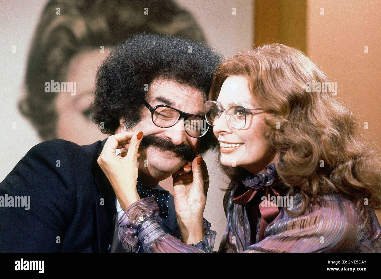 Actress Sophia Loren appears on the NBC "Today" show with Gene Shalit ...