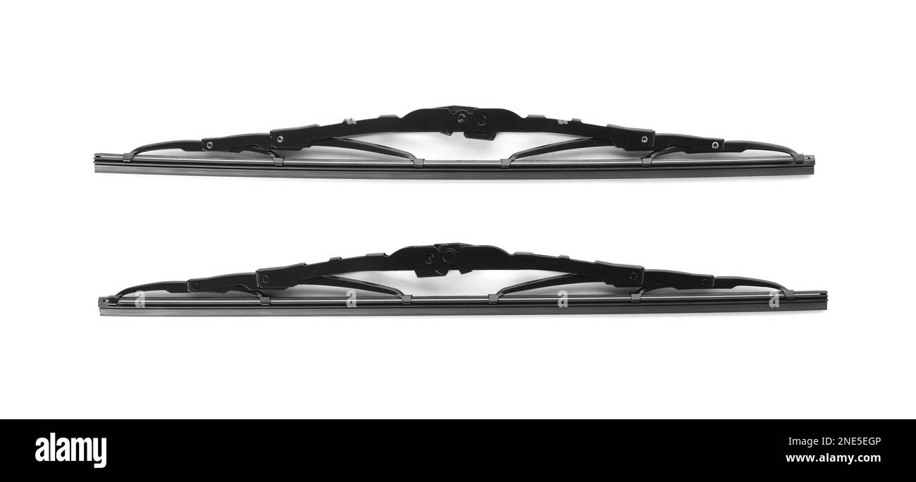 Windscreen wipers view Cut Out Stock Images & Pictures - Alamy