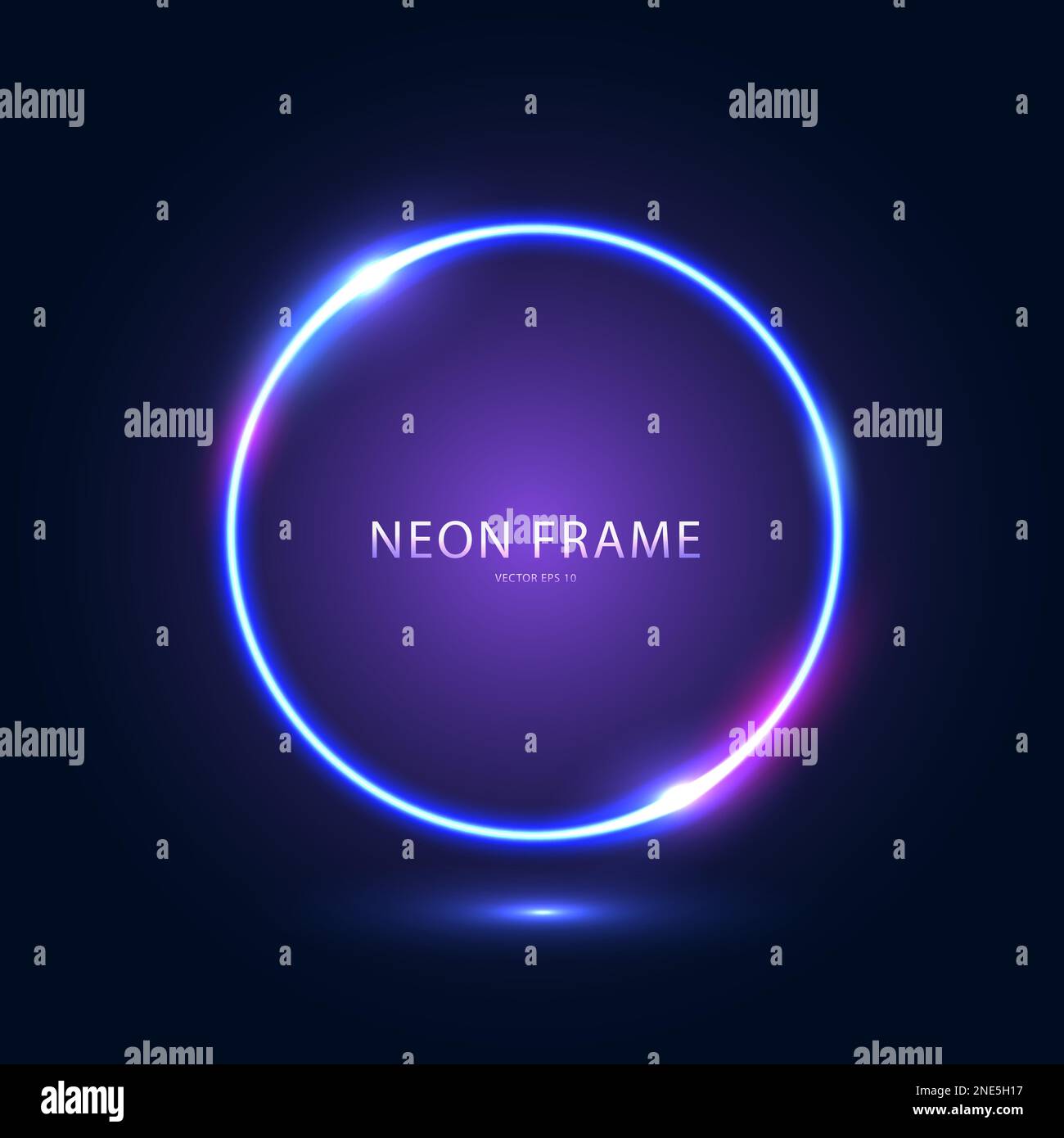 Glowing neon purple background lights Stock Vector Images - Alamy