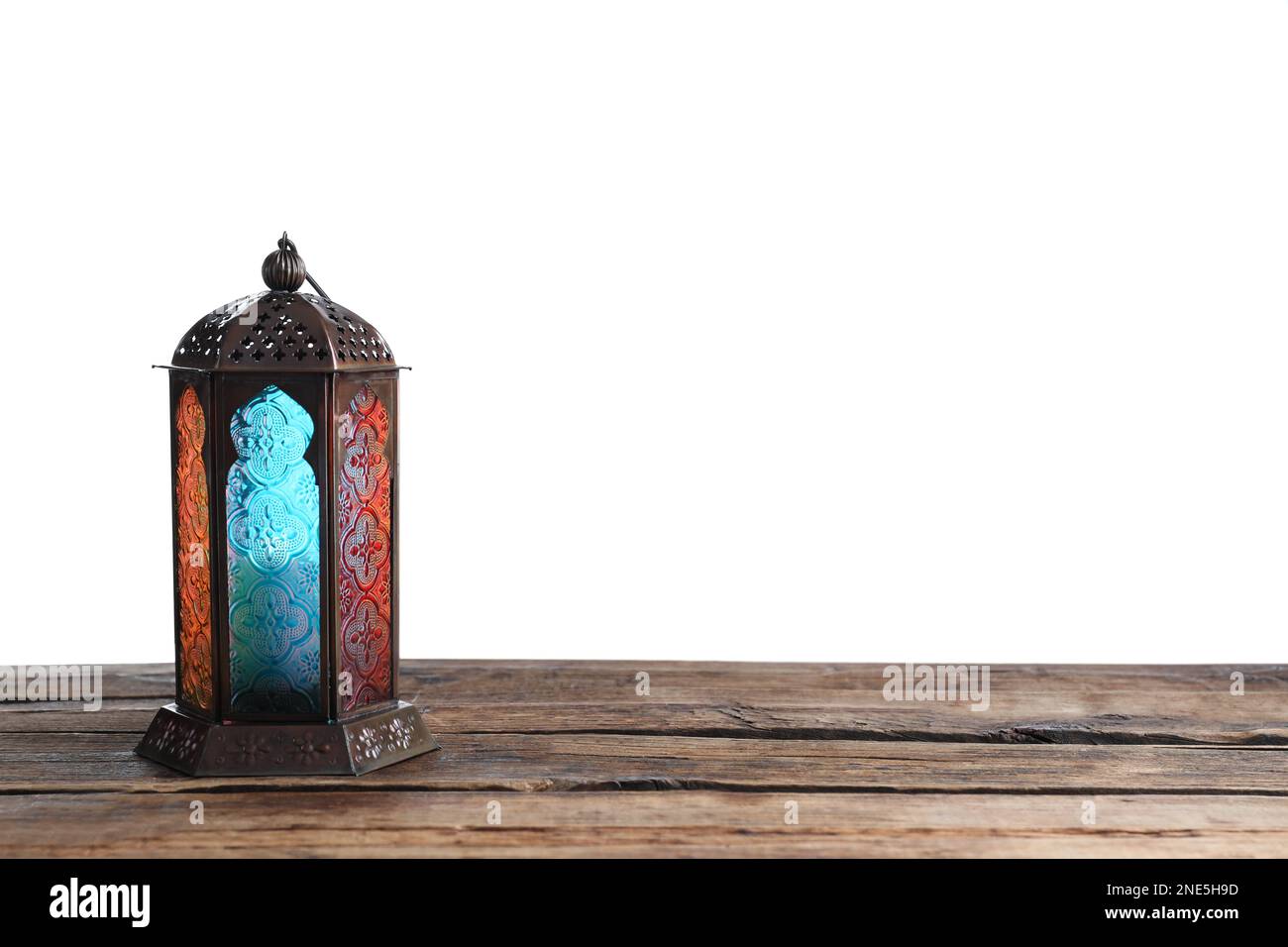 Islamic background arabic pattern and traditional lamp hi-res stock ...