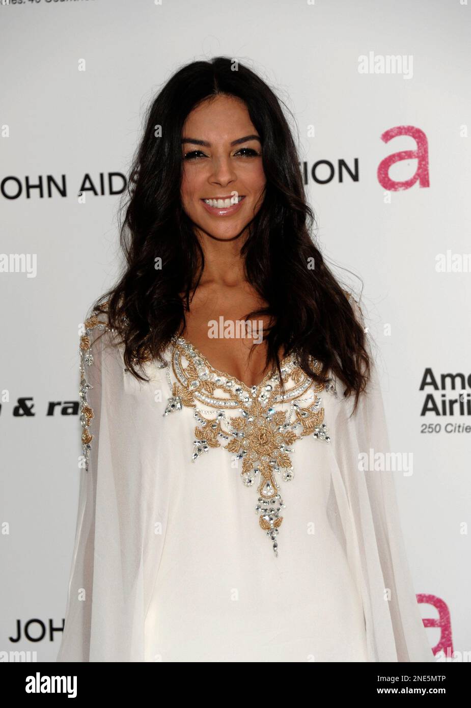 Actress/TV host Terri Seymour arrives at the Elton John Oscar Party in ...