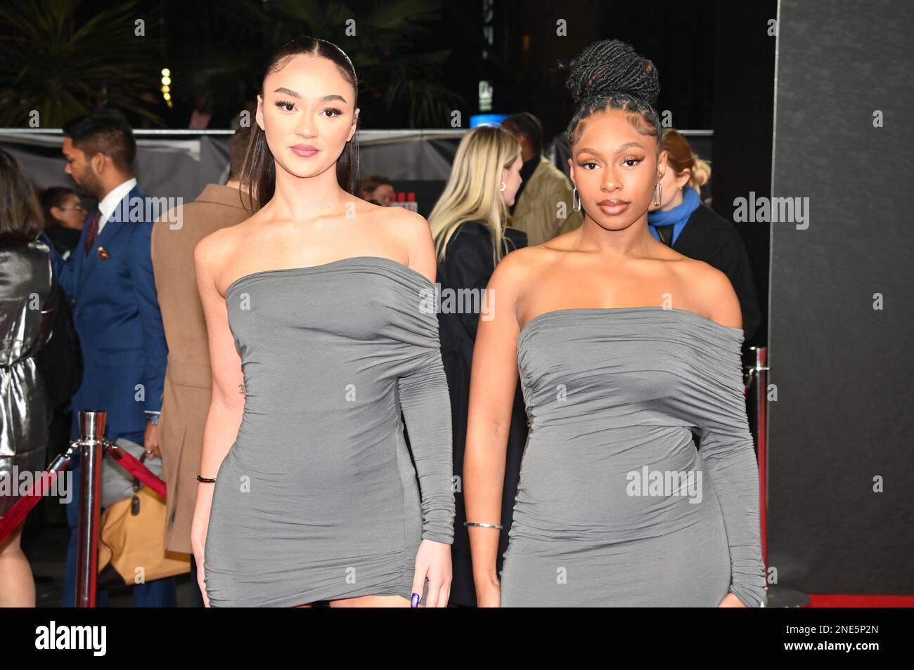London, UK. 15th Feb, 2023. Stella Quaresma and Renee Downer attends ...
