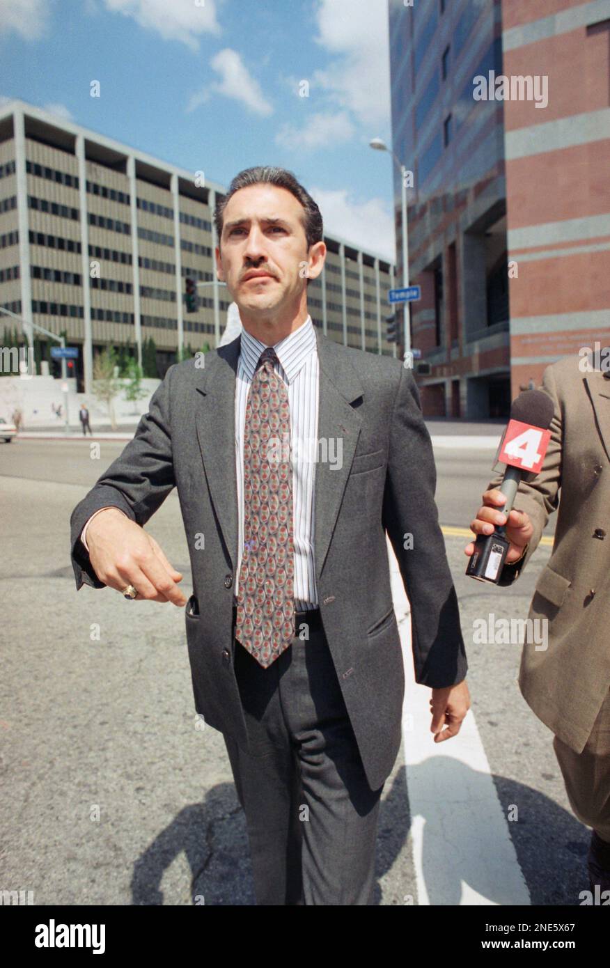 Ted Briseno, one of four Los Angeles police officers who were charged ...