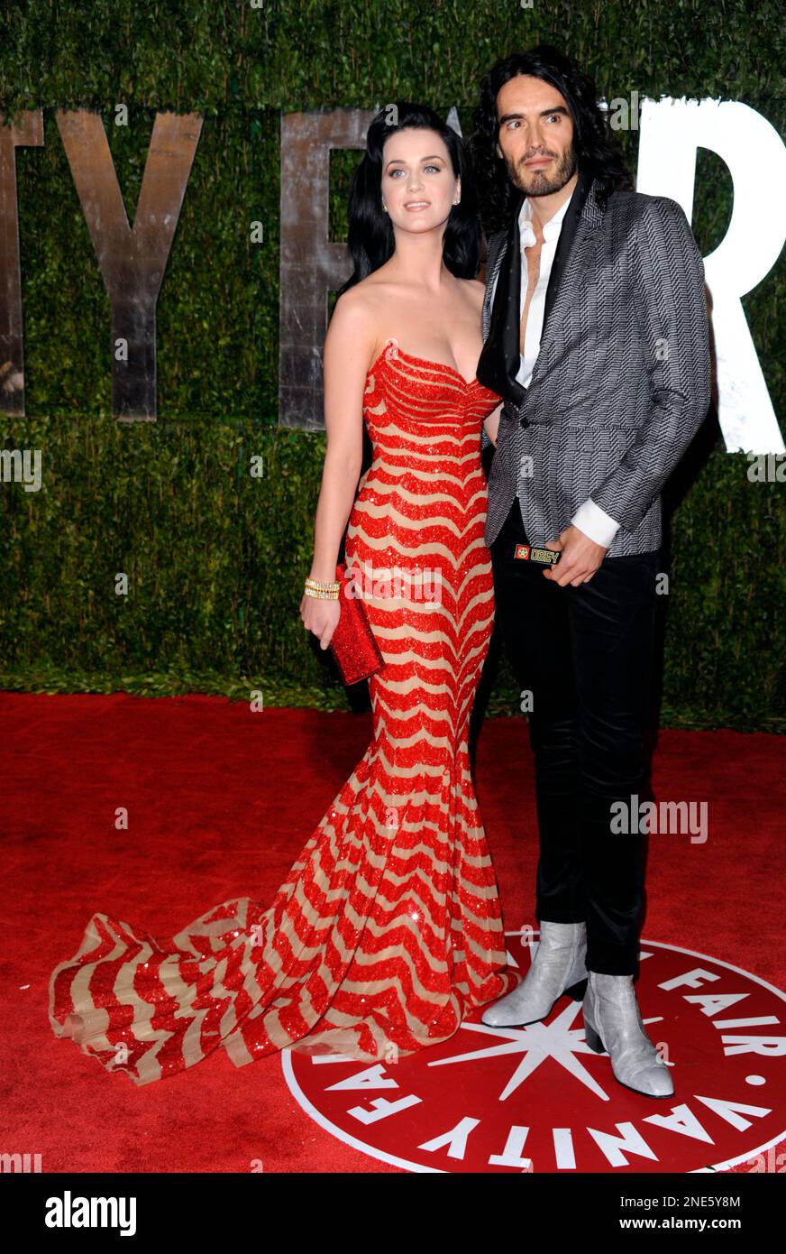 Katy Perry Red Dress Vanity Fair