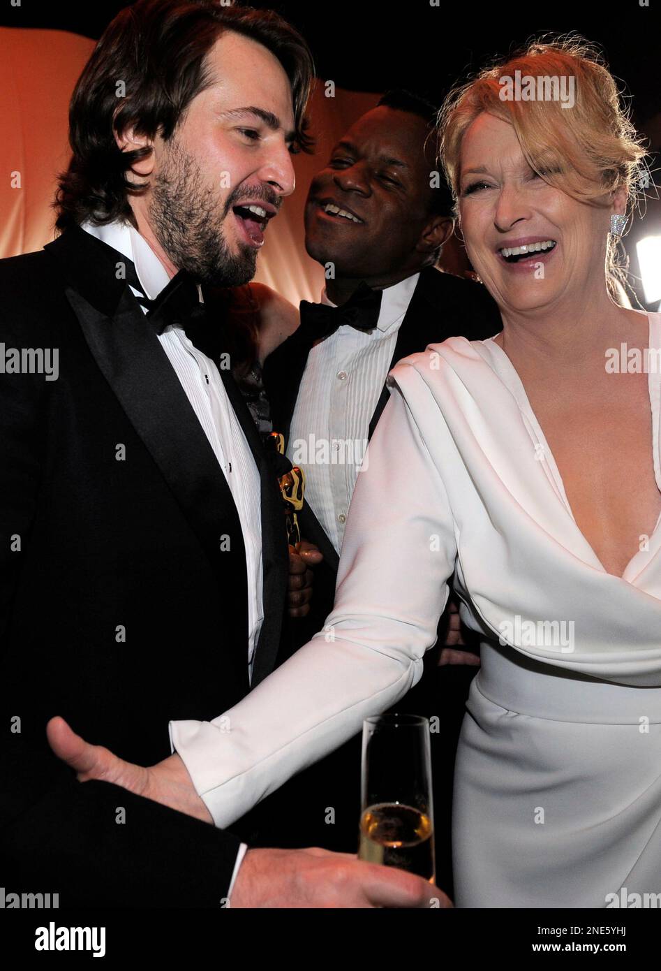 From left, Best Original Screenplay winner Mark Boal, Best Adapted ...