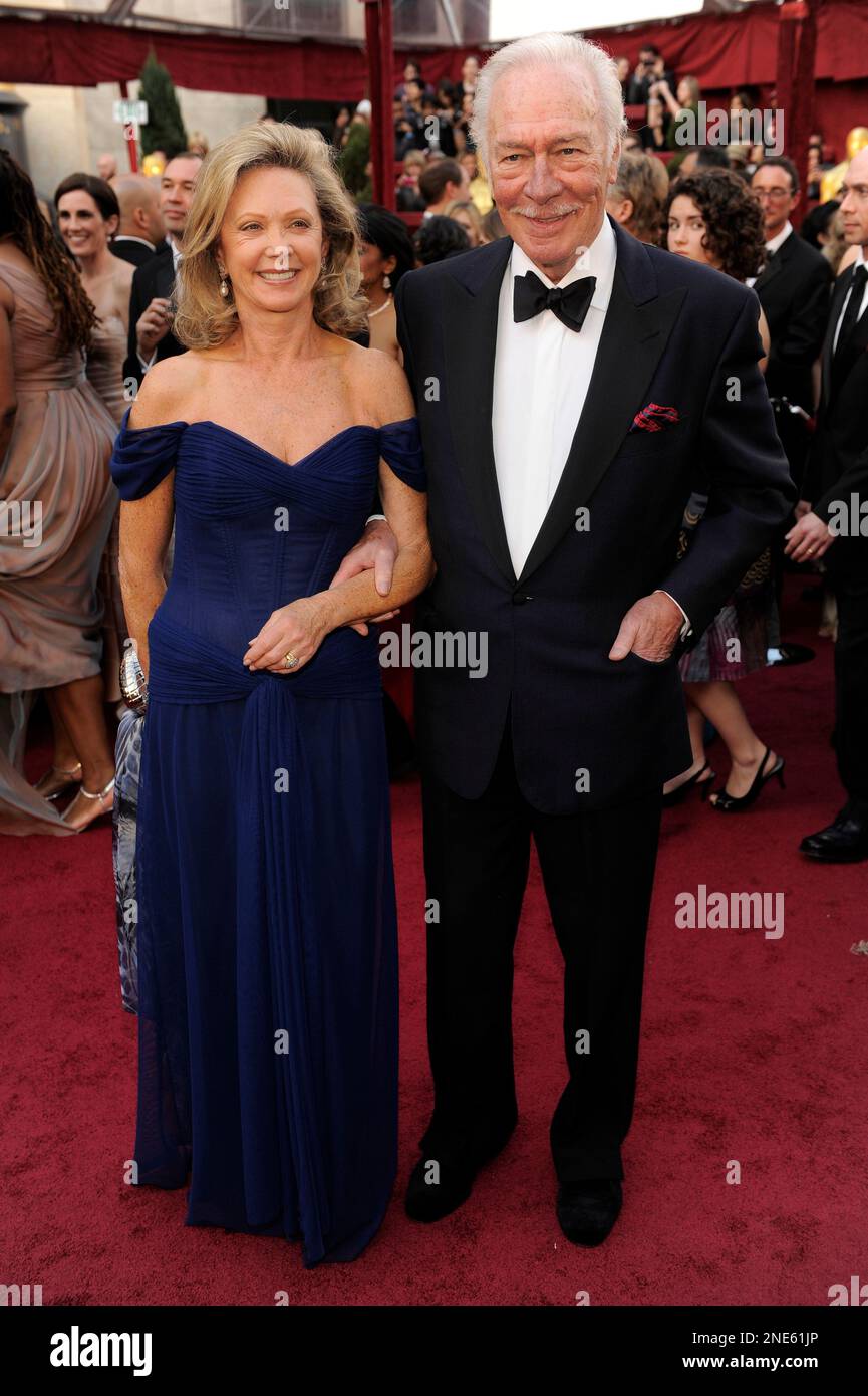Christopher Plummer and wife Elaine Taylor arrive at the 82nd Academy ...