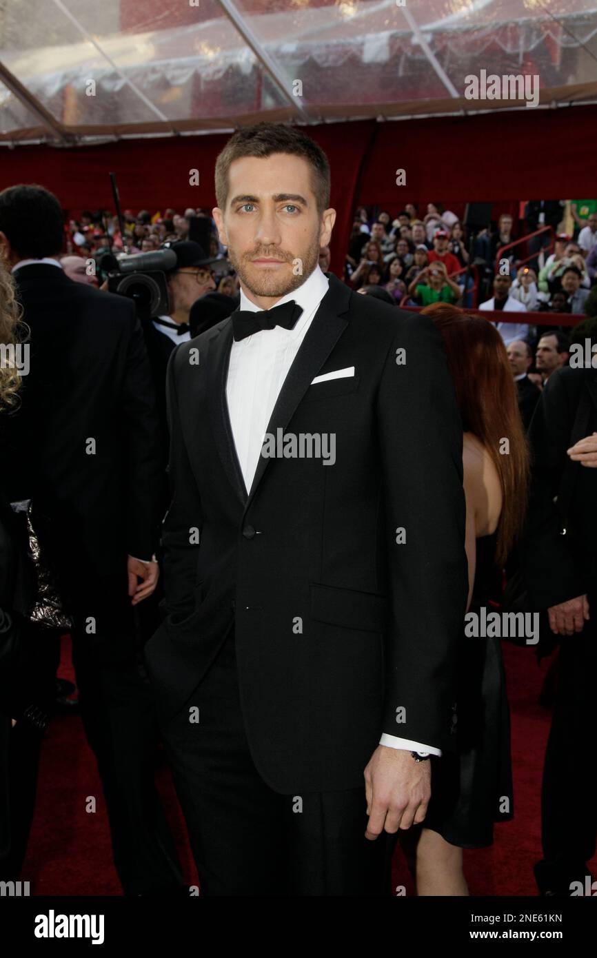 Jake Gyllenhaal arrives at the 82nd Academy Awards Sunday, March 7 ...
