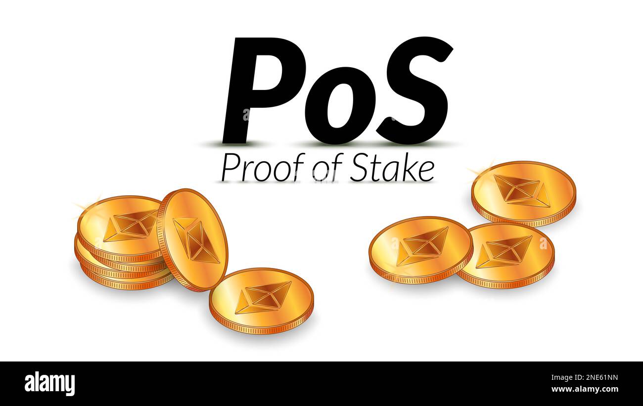 Proof of stake pos hi-res stock photography and images - Alamy