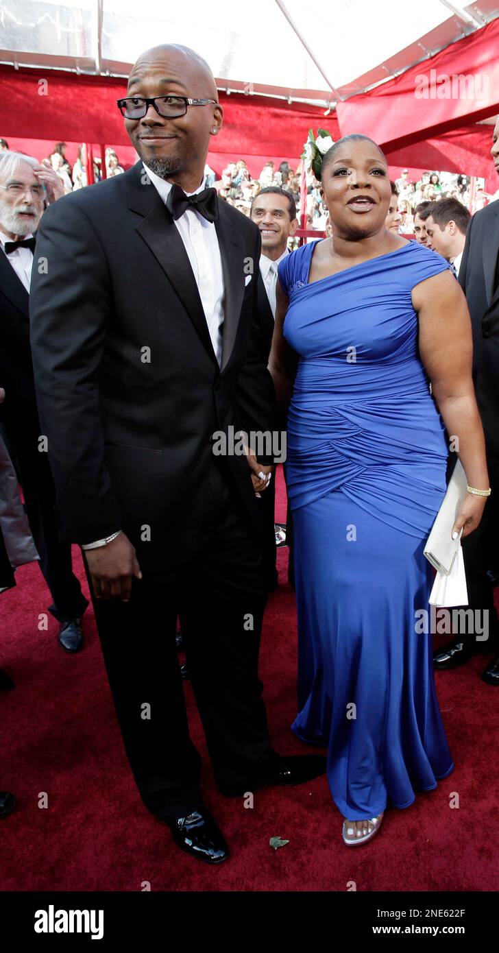 Mo'Nique and husband Sidney Hicks arrive at the 82nd Academy Awards ...