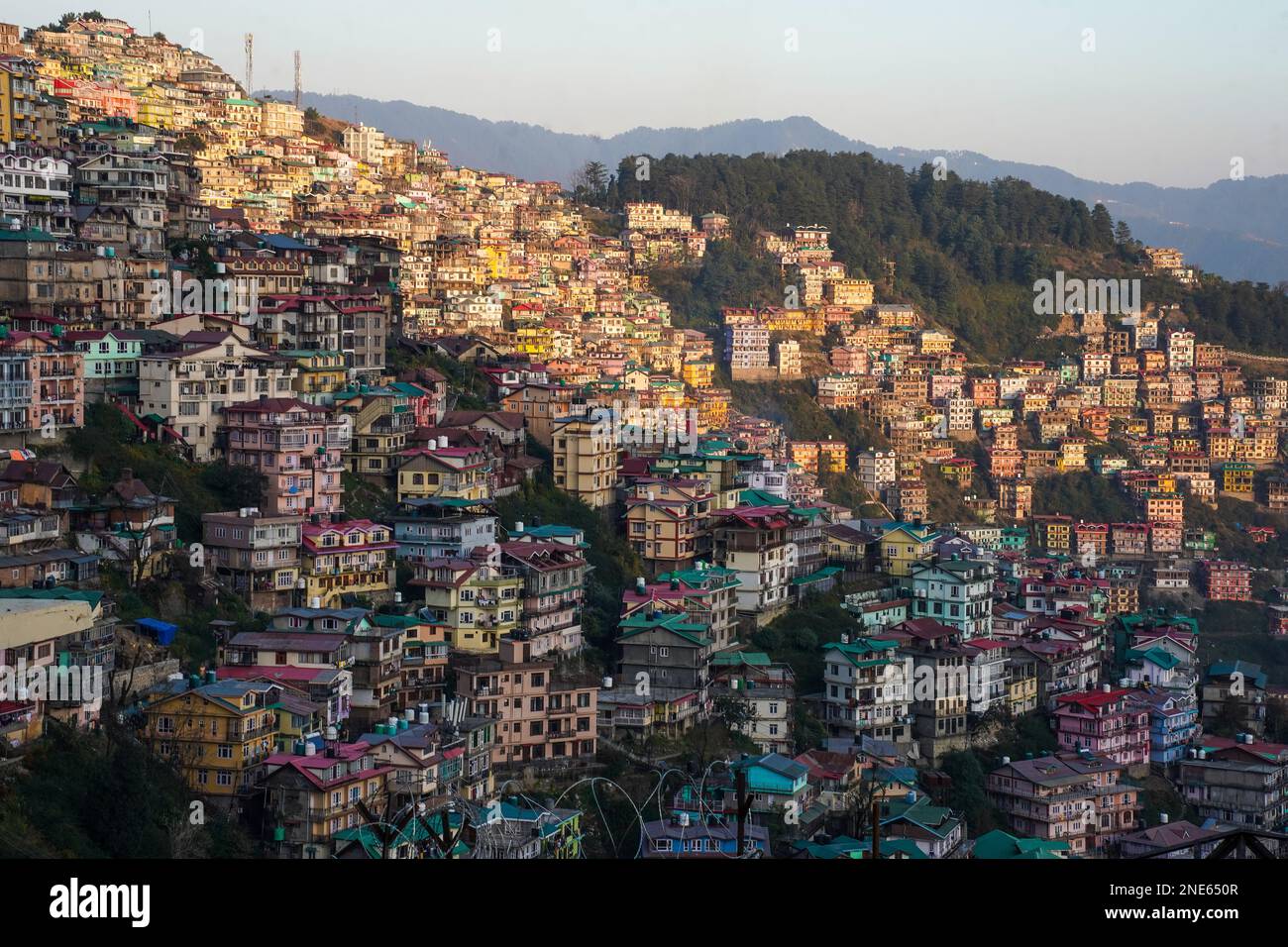 View of Shimla, India Stock Photo - Alamy