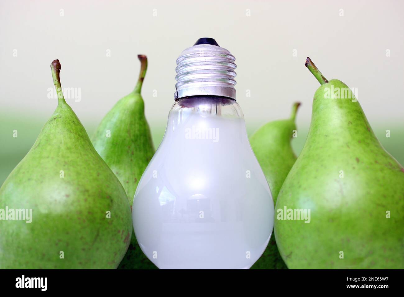 Pear light bulb hi-res stock photography and images - Alamy