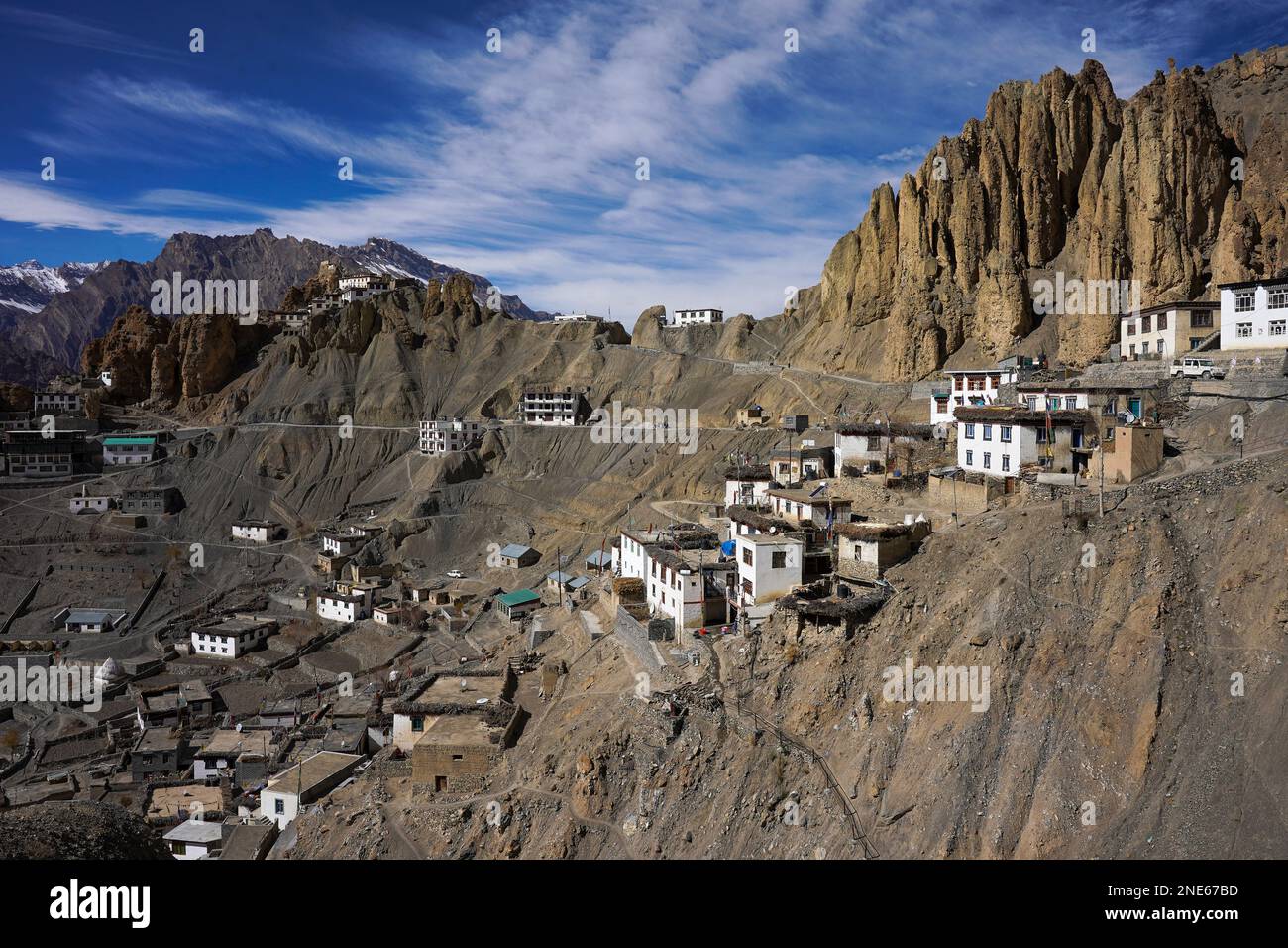 Dhankar Monastery, Himachal Pradesh, India Stock Photo - Alamy