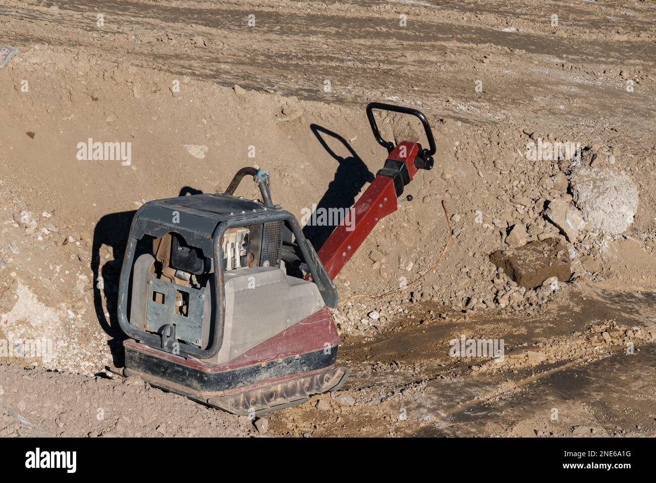 Compacting machine hi-res stock photography and images - Alamy