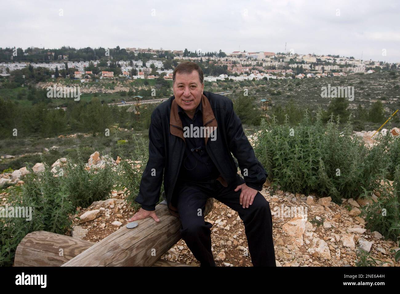 In this photo taken Tuesday, Feb. 2, 2010, Israeli mayor and founder of ...