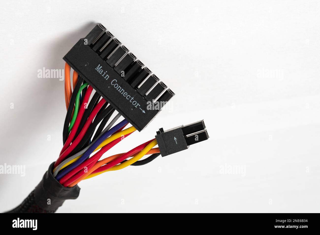 Cable with adapter for connecting to the computer motherboard on a ...