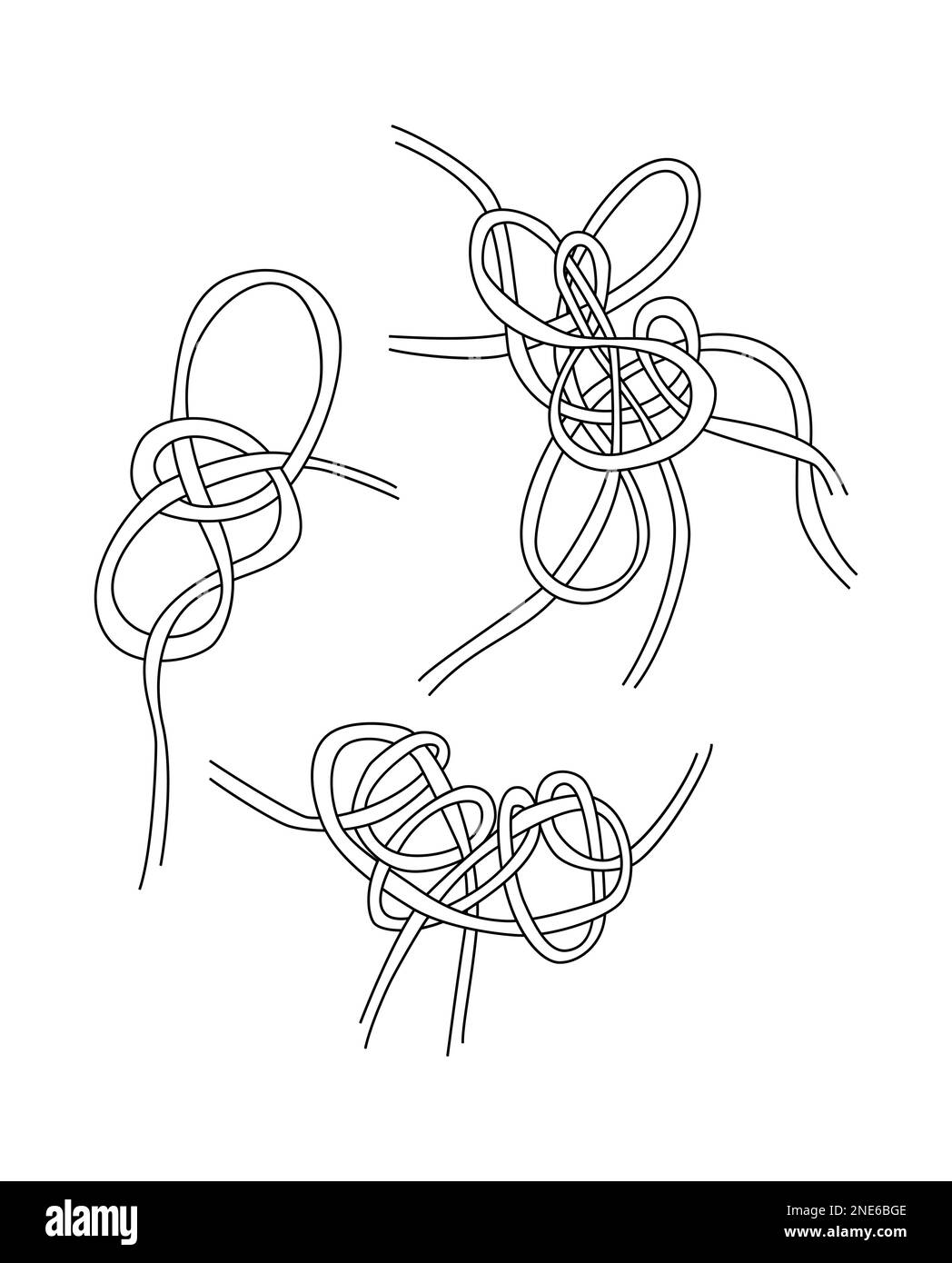 Three intertwined Stock Vector Images - Alamy