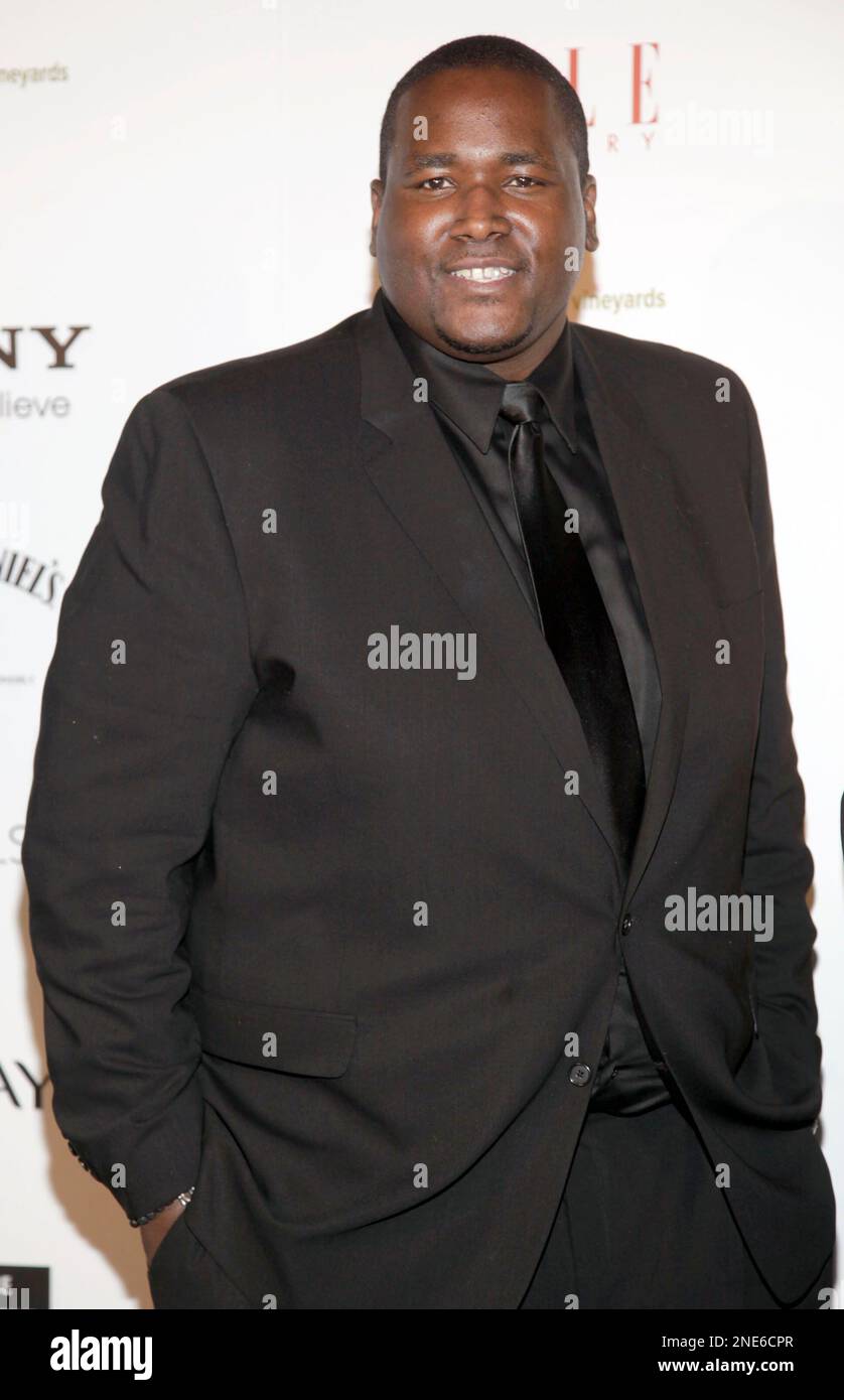 Actor Quinton Aaron arrives at the Precious Tribute to Lee Daniels at ...