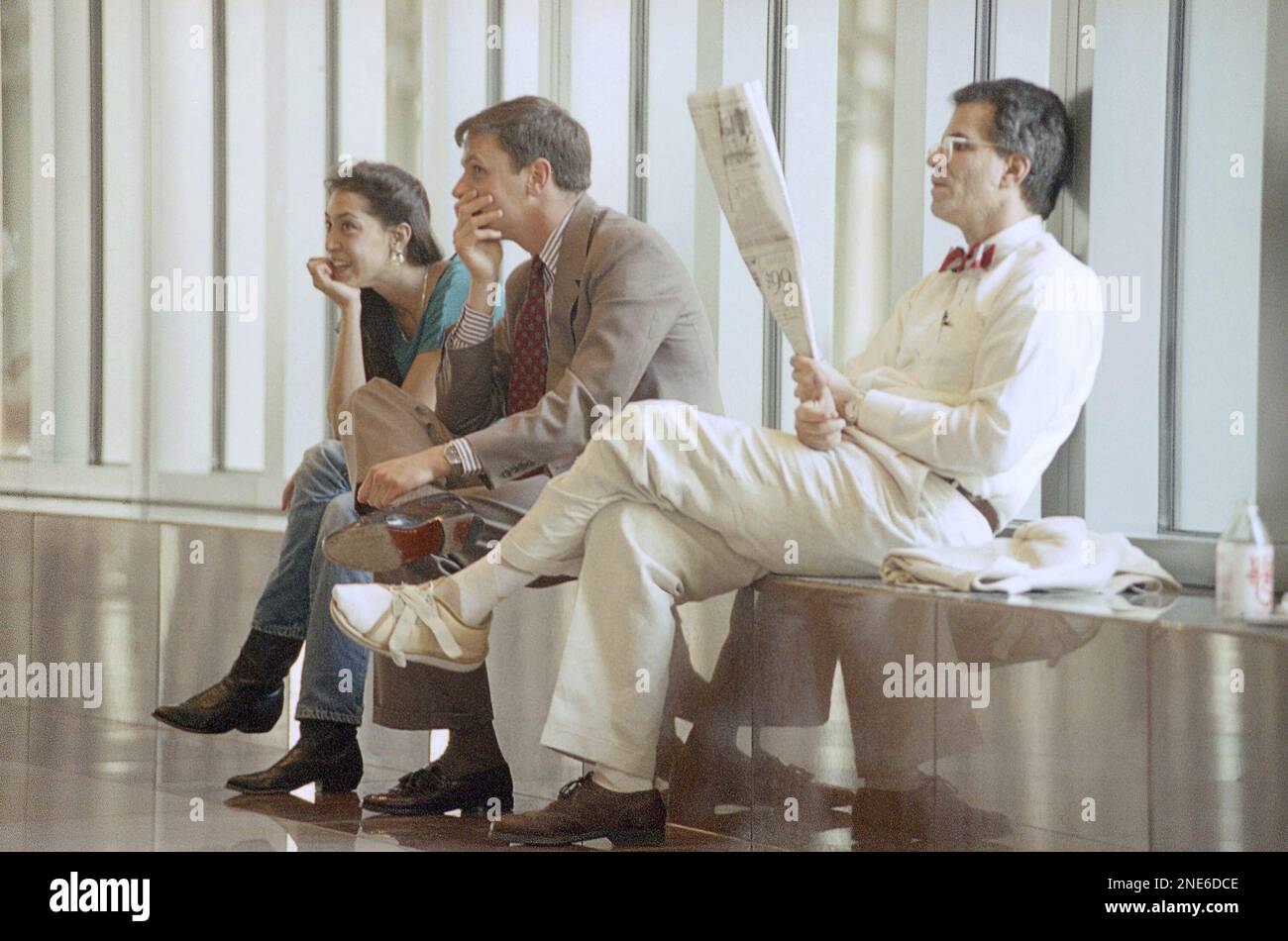 Defense attorney Ira Salzman, right, waits with defendant Timothy Wind ...