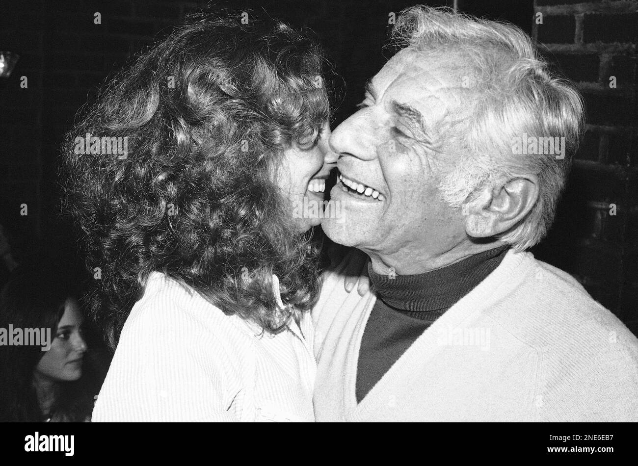 And it?s obvious that they do as conductor Leonard Bernstein hugs his ...