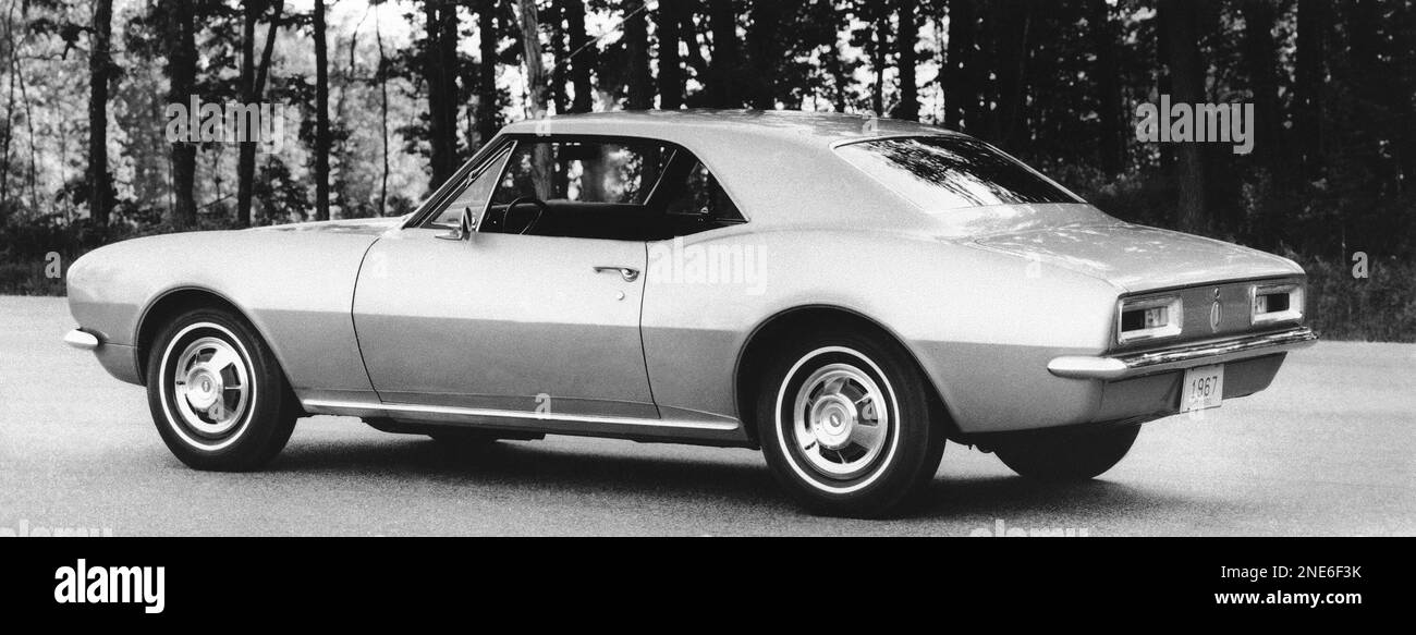 The Camaro which will be offered in the 1967 line of cars by Chevrolet ...