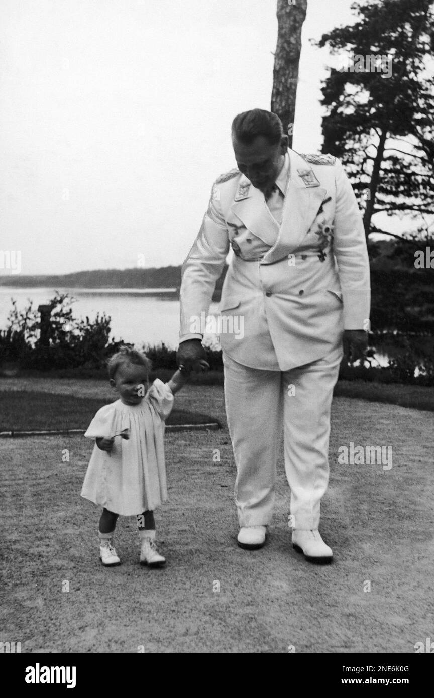 German Field Marshal Hermann Goering walks on July 22, 1939 with his ...