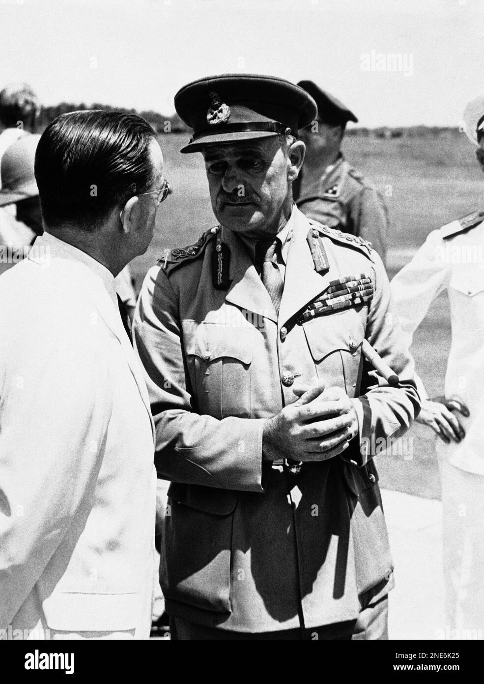 Britain's General Sir Archibald Wavell, once again Commander-in-Chief ...