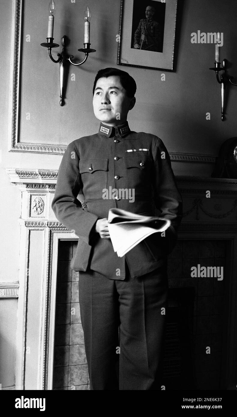 Colonel Pao-Huang Tang, the Chinese military attaché who has now ...