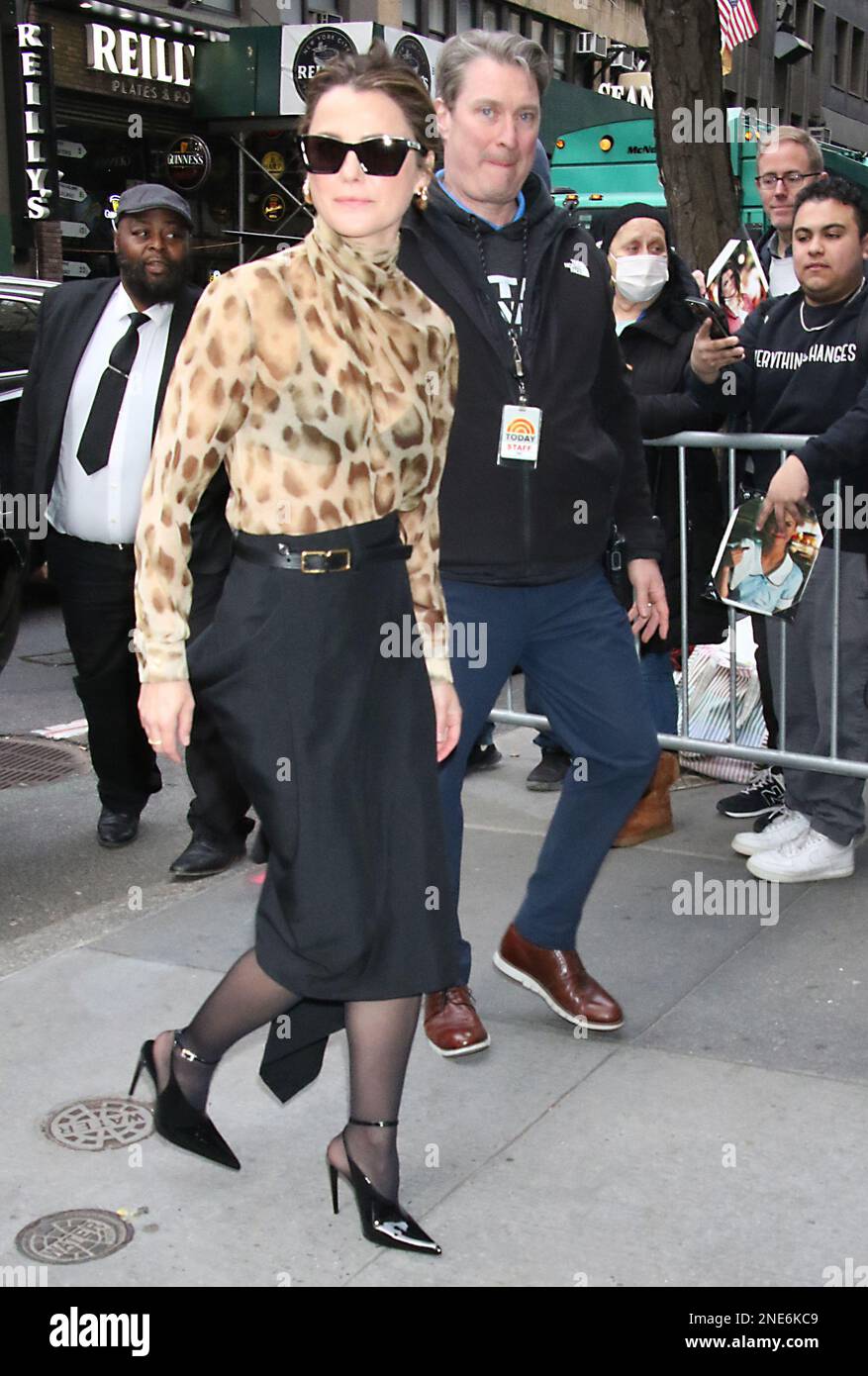 New York, NY, USA. 15th Feb, 2023. Keri Russell at NBC's Today Show promoting Cocaine Bear on ...