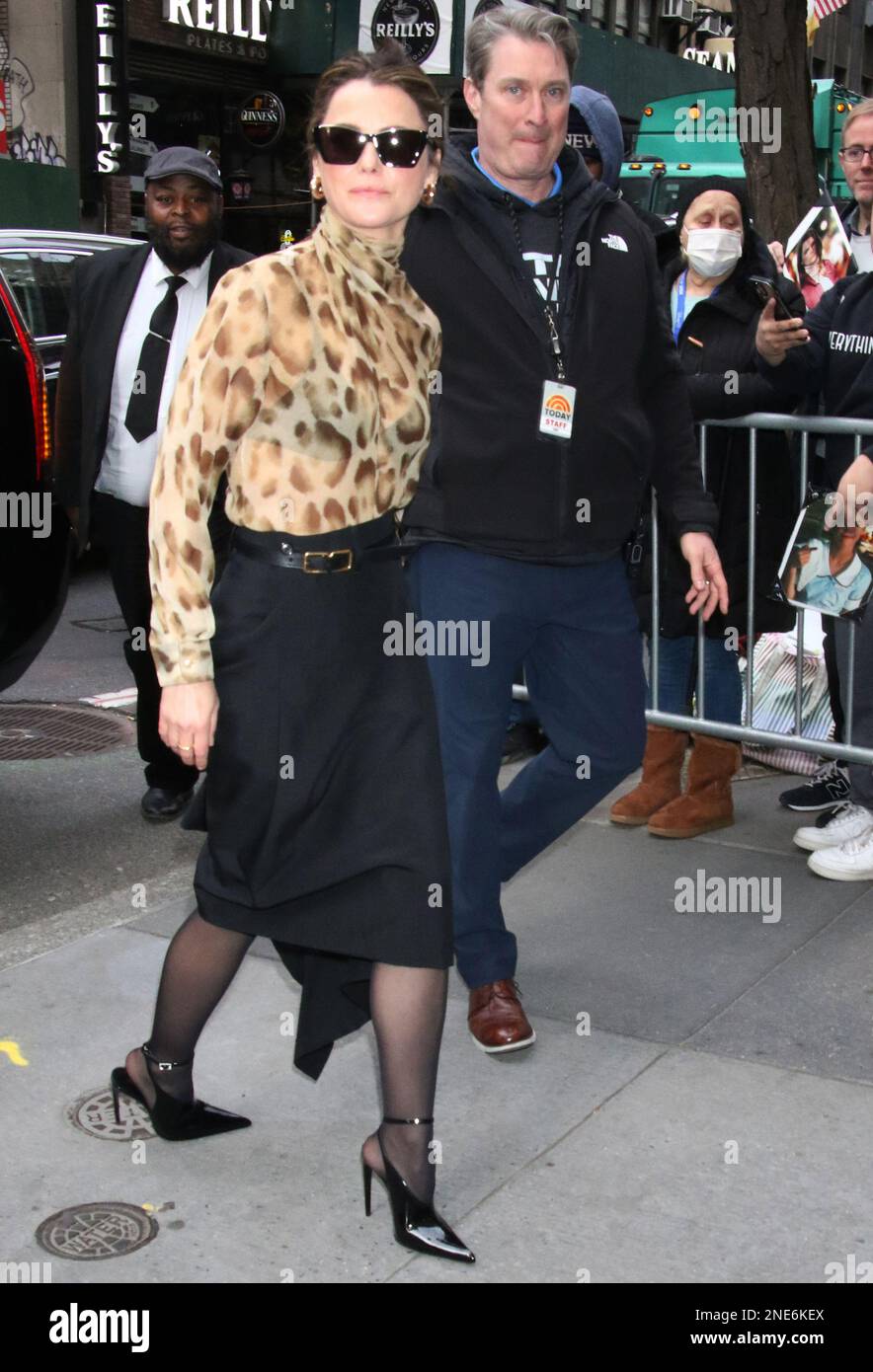 New York, NY, USA. 15th Feb, 2023. Keri Russell at NBC's Today Show promoting Cocaine Bear on ...