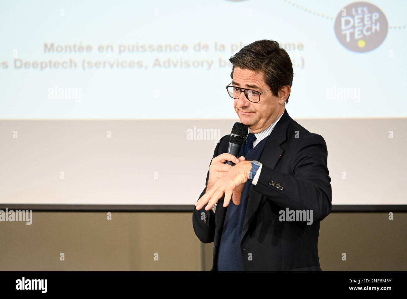 Nicolas Dufourcq, Chief Executive Officer of the Public Investment Bank ...