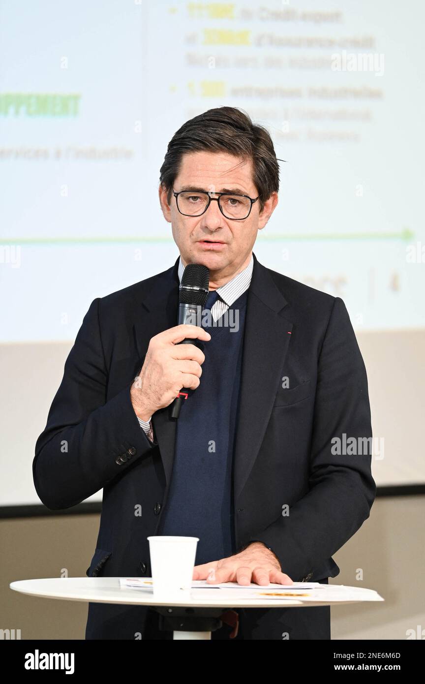 Nicolas Dufourcq, Chief Executive Officer of the Public Investment Bank ...