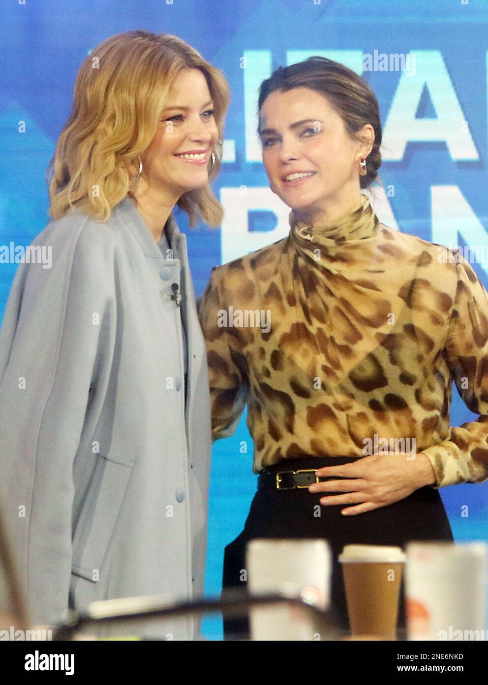 New York, NY, USA. 15th Feb, 2023. Elizabeth Banks, Keri Russell at NBC's Today Show promoting ...