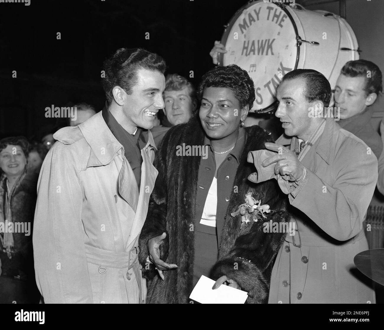 American swing drummer, Louis Bellson, Jr., of Duke Ellington's band ...