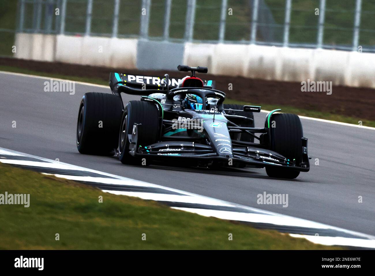 Launch of the mercedes amg f1 w14 e performance hi-res stock ...
