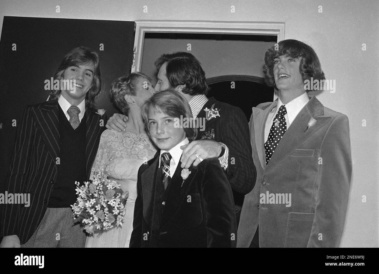 Shirley Jones wedded to Marty Ingels. Shown are her children Shaun ...