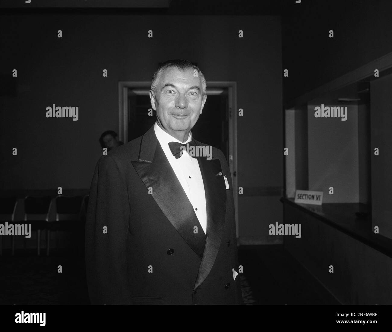 Supreme Court Associate Justice Robert Jackson poses arriving at the ...