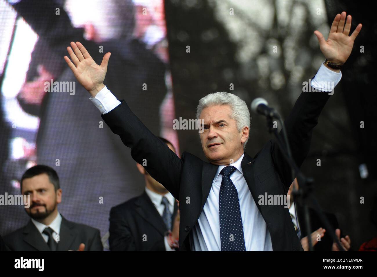 Volen Siderov the Leader of Bulgaria's radical nationalist ATAKA ...