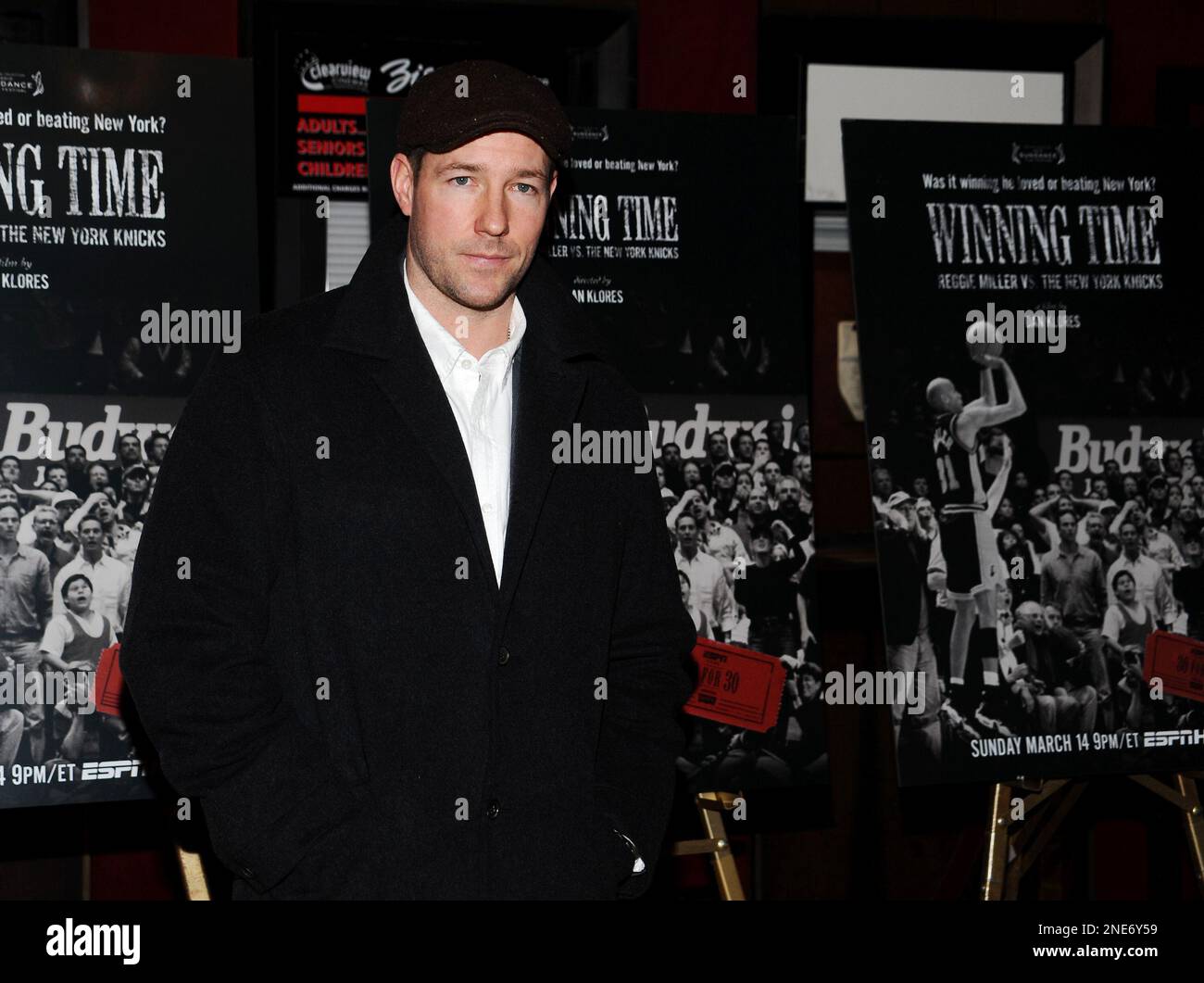 Actor Edward Burns attends the premiere of "Winning Time: Reggie Miller ...