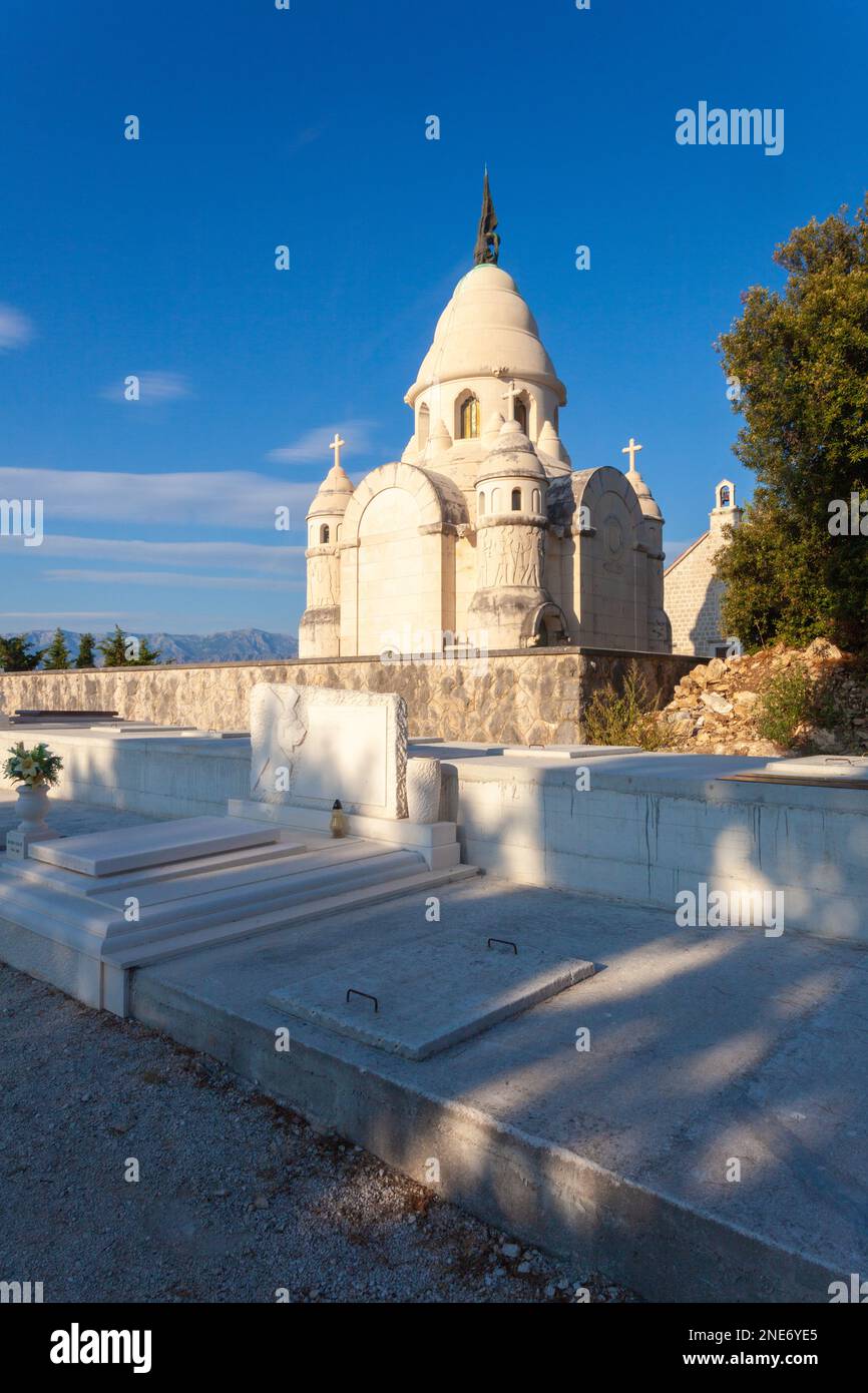 Supetar town on Brac island, Croatia Stock Photo - Alamy