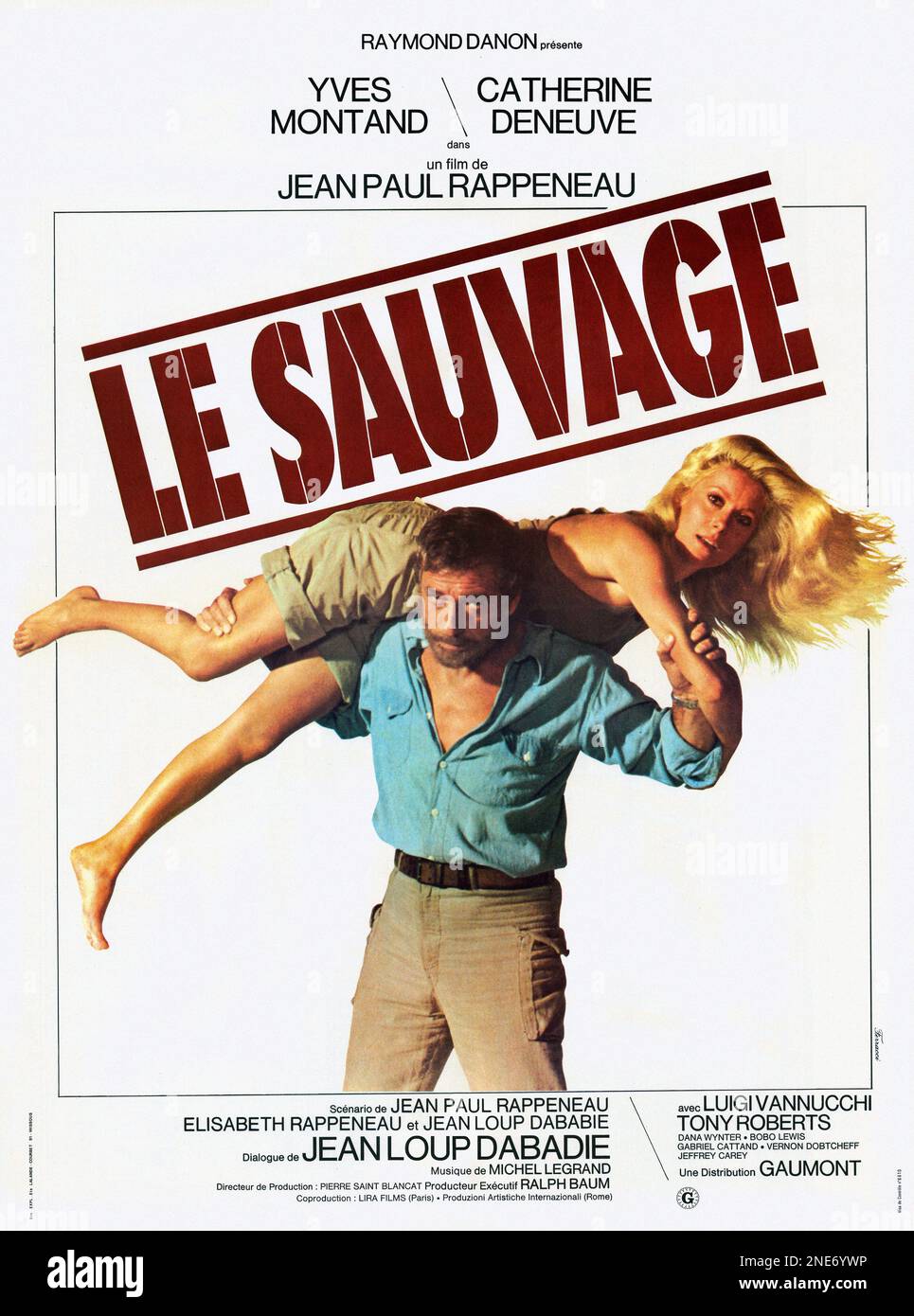 THE SAVAGE (1975) -Original title: LE SAUVAGE-, directed by JEAN-PAUL ...