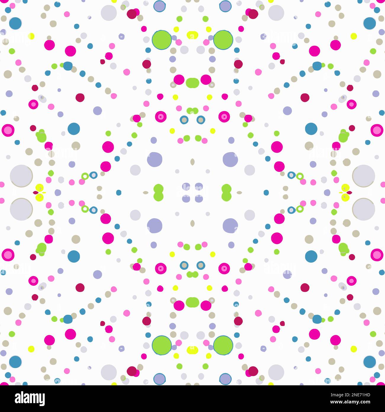 Seamless colourful vector dot pattern hi-res stock photography and ...
