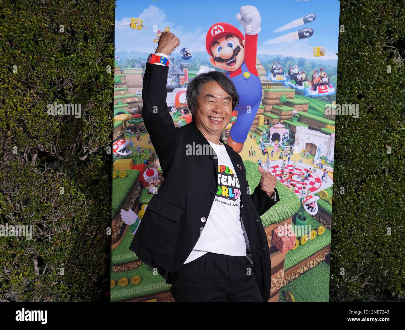 Los Angeles, USA. 15th Feb, 2023. Nintendo Creative Fellow, Shigeru ...