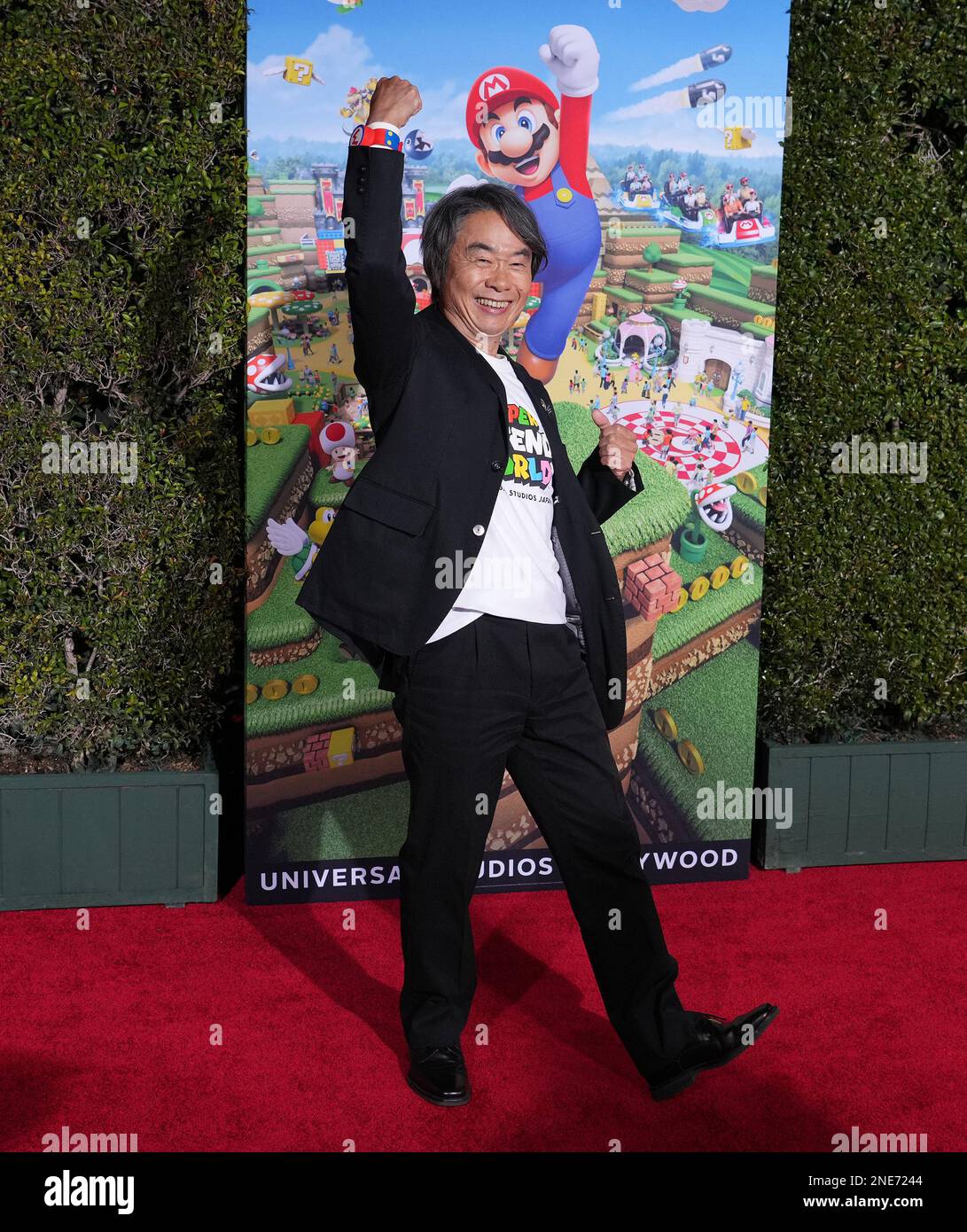 Los Angeles, USA. 15th Feb, 2023. Nintendo Creative Fellow, Shigeru ...