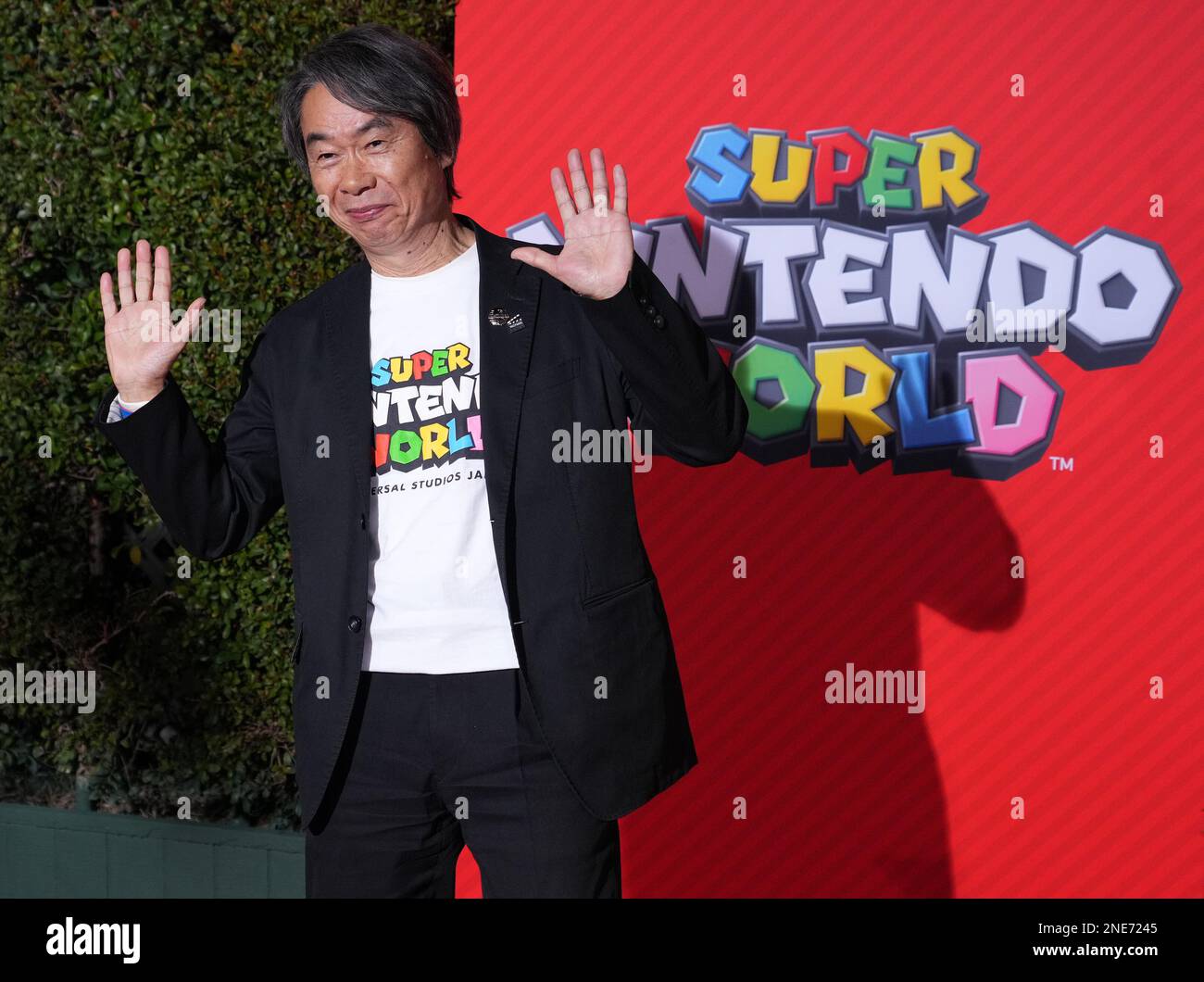 Los Angeles, USA. 15th Feb, 2023. Nintendo Creative Fellow, Shigeru ...