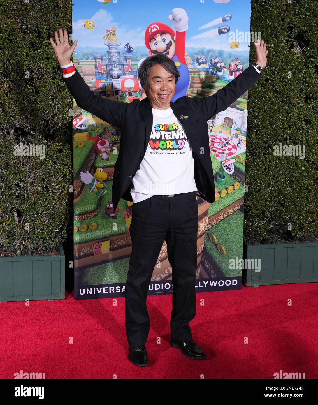 Los Angeles, USA. 15th Feb, 2023. Nintendo Creative Fellow, Shigeru ...