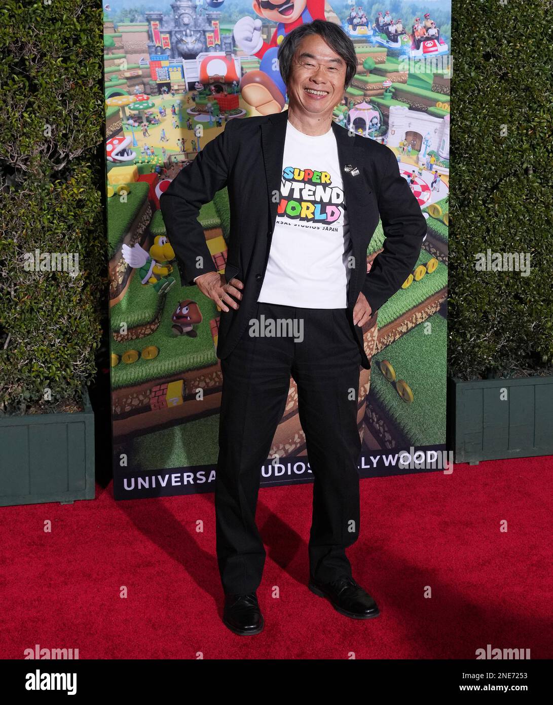 Los Angeles, USA. 15th Feb, 2023. Nintendo Creative Fellow, Shigeru ...